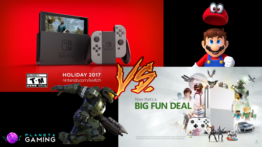 Nintendo vs xbox - Planeta Gaming