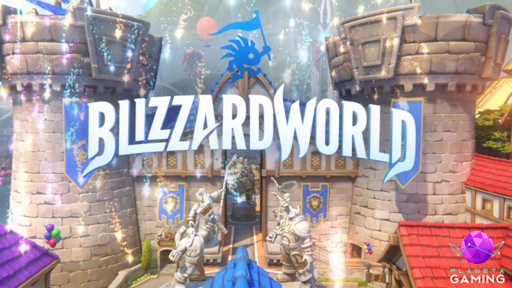 Mapa Blizzard World Overwatch - Planeta Gaming