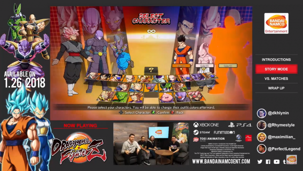 Character Selection-dbfz-planeta-gaming - Planeta Gaming