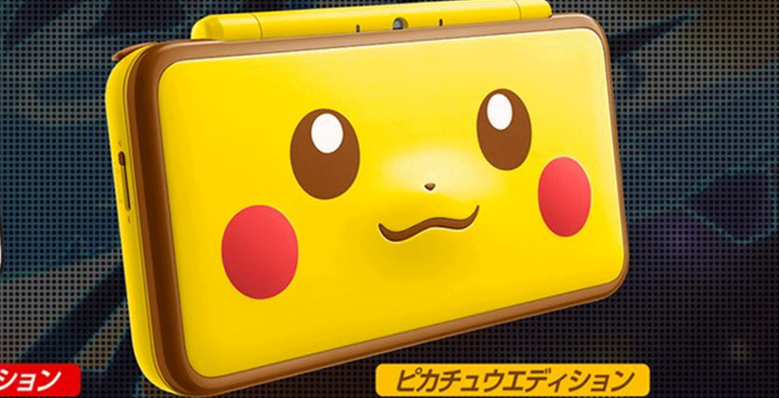 Pikachu presente en una consola de New Nintendo 2DS XL - Planeta Gaming